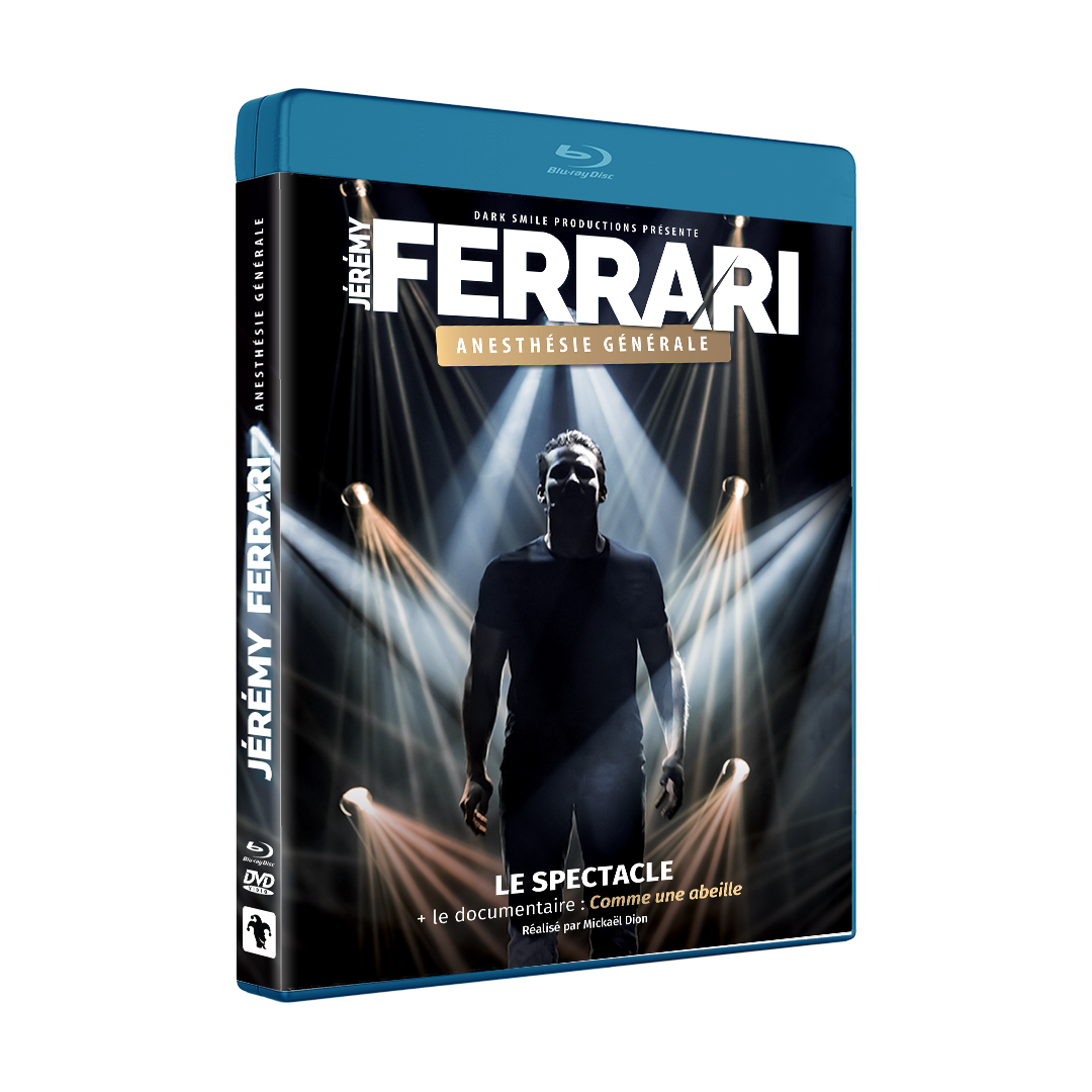 Blu-ray Jérémy Ferrari - Anesthésie Générale — Dark Smile Shop